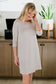 Rita Bamboo Boatneck Dress by YALA | Sustainable Dresses
