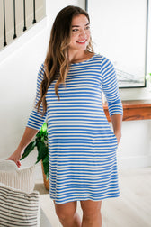 Rita Bamboo Boatneck Dress by YALA | Sustainable Dresses